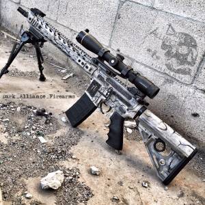 Full Slide Engraving | Dark Alliance Firearms